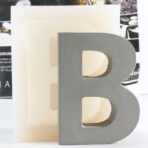 Alphabet Silicone Mould, Letters, English Alphabet, Concrete, Candle ...
