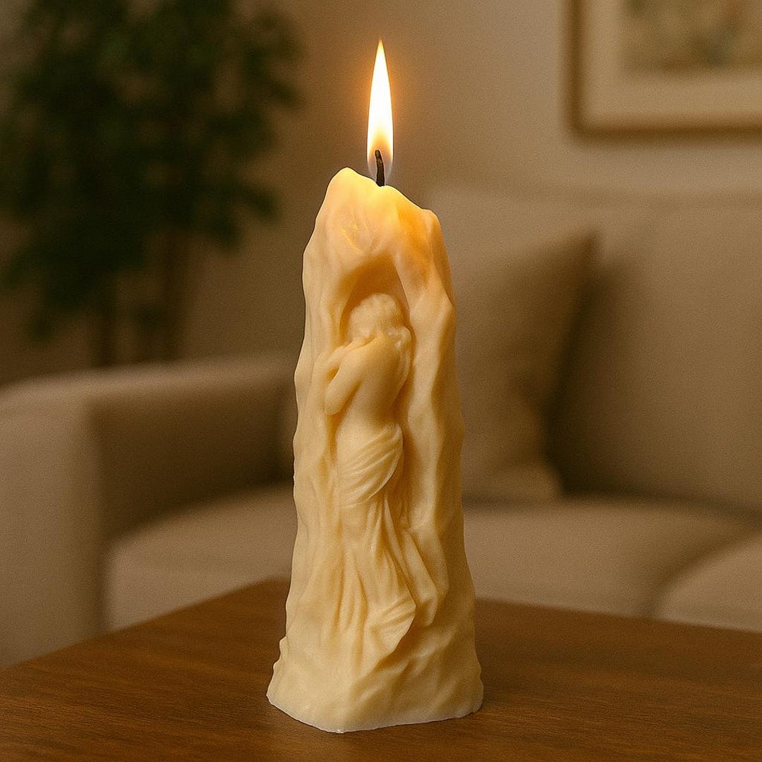 Abstract Woman Candle Silicone Mould, Candle Making, Tool, Supply, Shy ...
