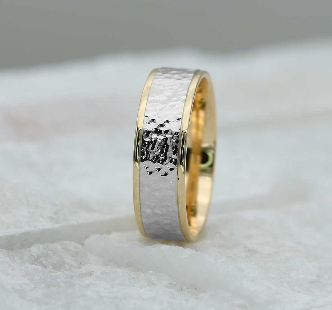 56mm Wedding Band in 10k 14k 18k Gold for Men and Women Classic Design ...