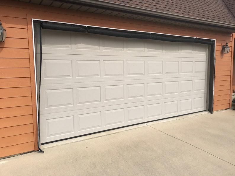 Zip-roll Brand, 8x8 Garage Door Screen - Etsy
