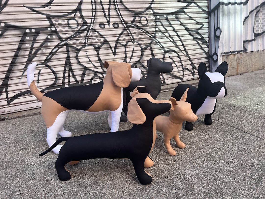 SUPER MAY SALE Dog Mannequins Set of 5 - Etsy