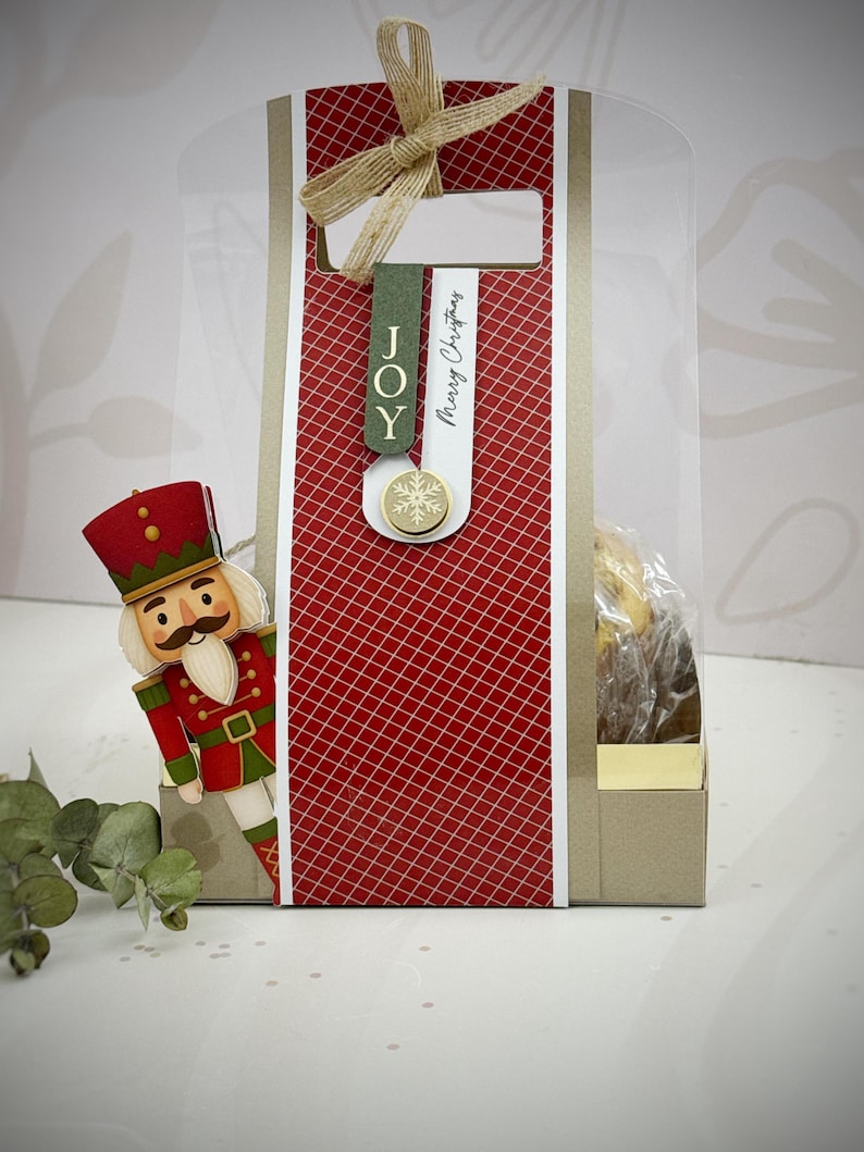 Christmas Bread Bag | Digital Gift Box | SVG + Studio Files for Cricut ...