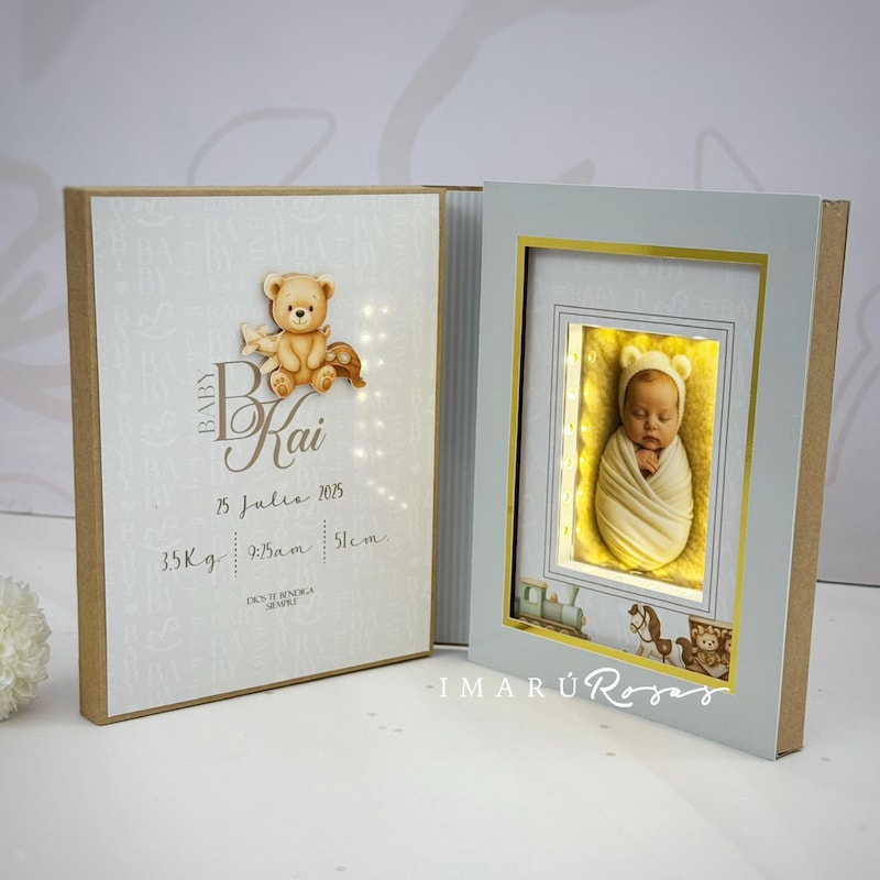 Baby Data Card - Etsy