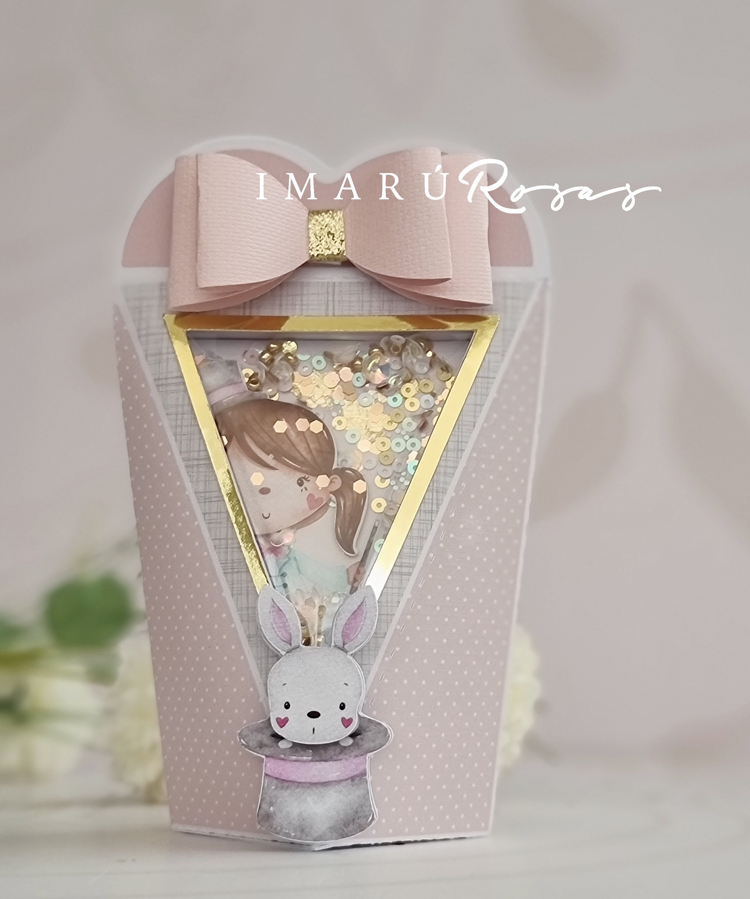 Molde De Cajita Shaker Template Box no Incluye Papeles - Etsy