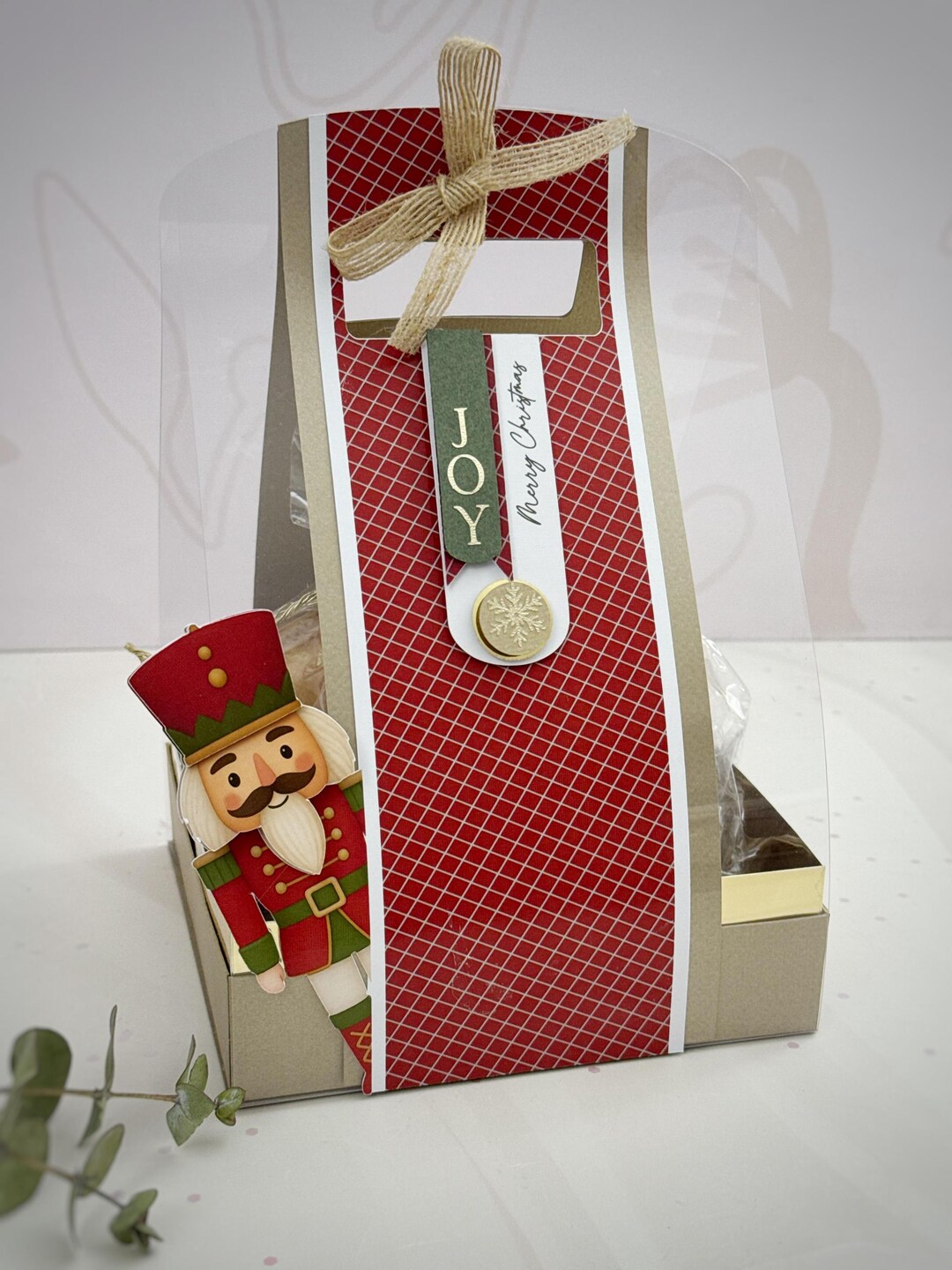Christmas Bread Bag | Digital Gift Box | SVG + Studio Files for Cricut ...