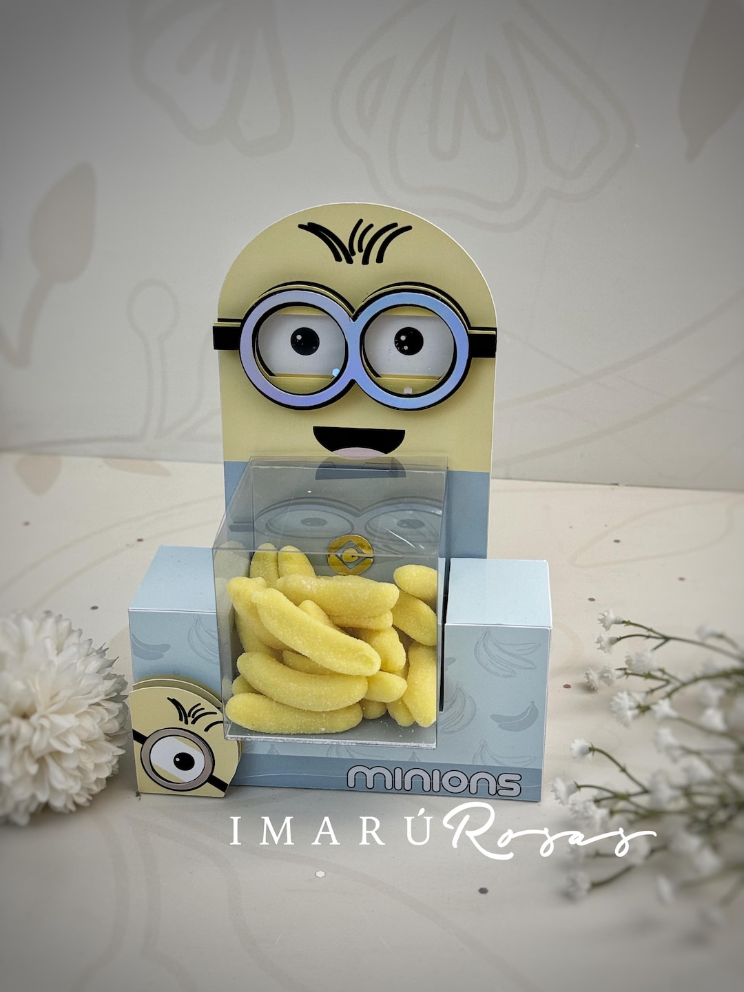 Minions Stage Box Mold, Easy to Assemble, Party Favors, Surprise ...