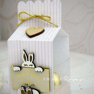 Acetate Box Mold for 4 Eggs..happy Easter for You, Easy Assembly ...