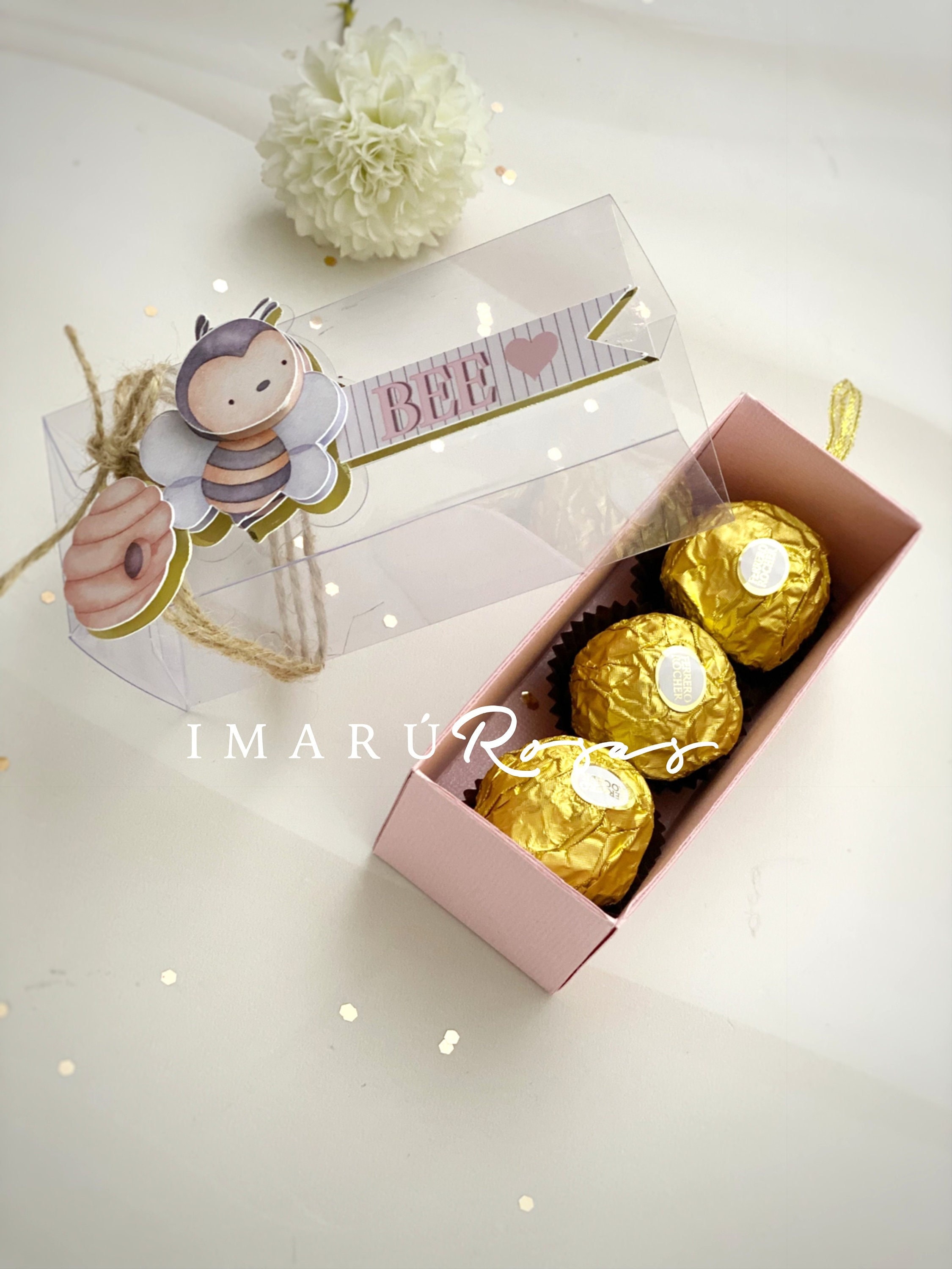 Molde cajita para bombones de chocolates ,Template Box - Plantilla de ...