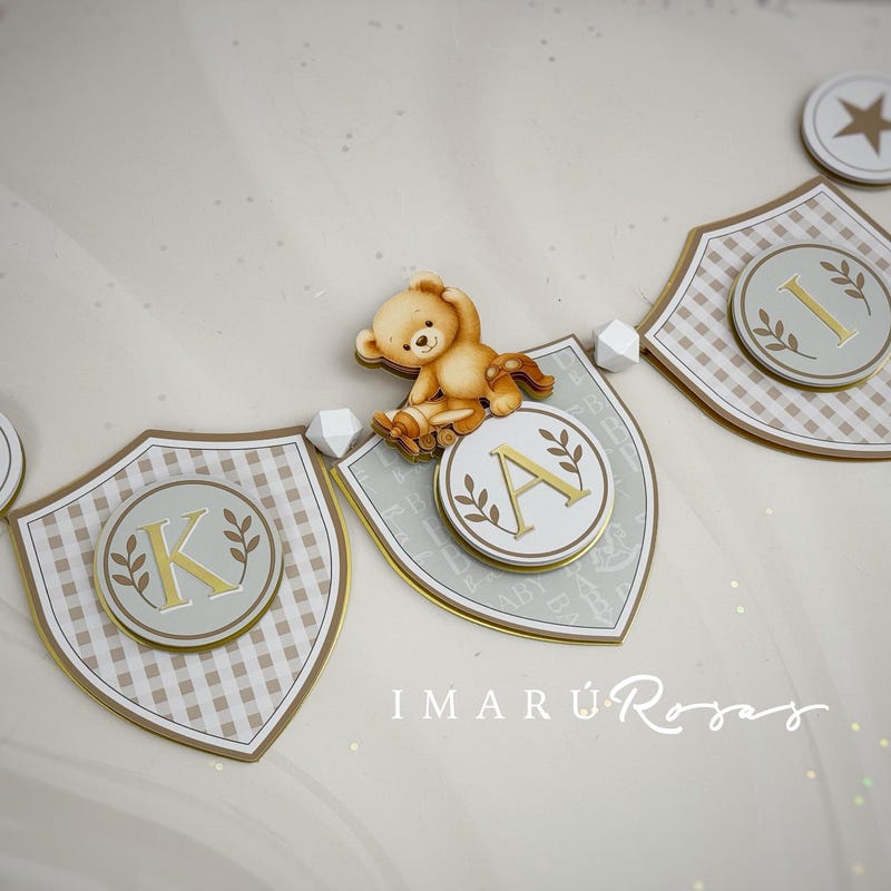 Printable baptism banner letters - Etsy.de