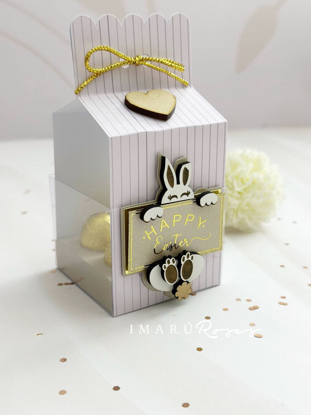 Acetate Box Mold for 4 Eggs..happy Easter for You, Easy Assembly ...