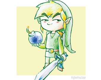Toon Link - Etsy