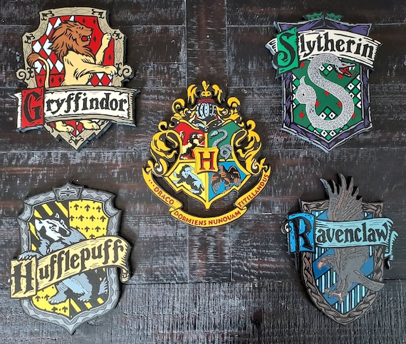 Hogwarts House Crests | Etsy