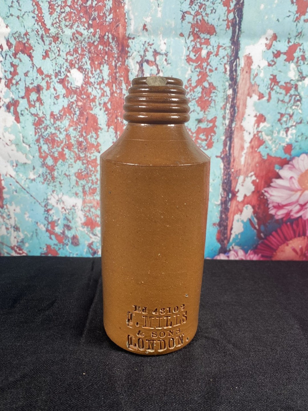 Brown Ginger Beer Crock From J Mills & Sons London - Etsy