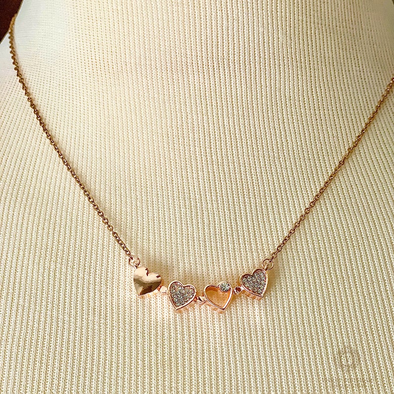 Heart Magnetic Pendant Necklace for Women Chain Jewel 4 Leaf - Etsy