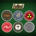 Fallout Faction Inspired Handmade Buttons- Fallout 1/2, 3, New Vegas, 4 ...