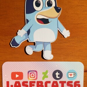 Bluey Chibi Inspired Handmade Stickers Bluey & Bingo - Etsy