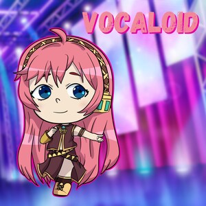 Vocaloid Chibi Handmade Stickers Hatsune Miku Rin Kagamine - Etsy