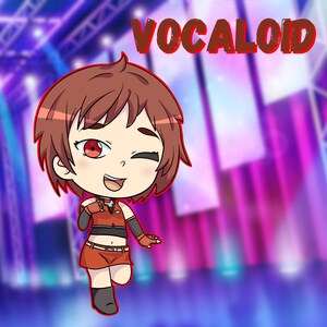 Vocaloid Chibi Handmade Stickers Hatsune Miku Rin Kagamine - Etsy