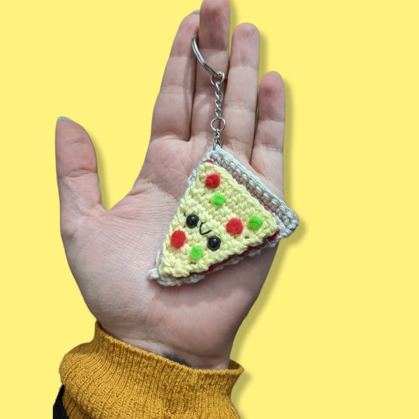Pizza Keyring - Etsy