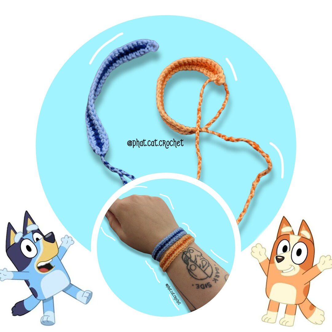 Bluey Friendship Bracelets - Etsy