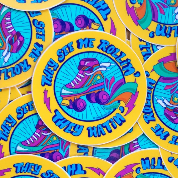 They See Me Rollin' Sticker - Etsy