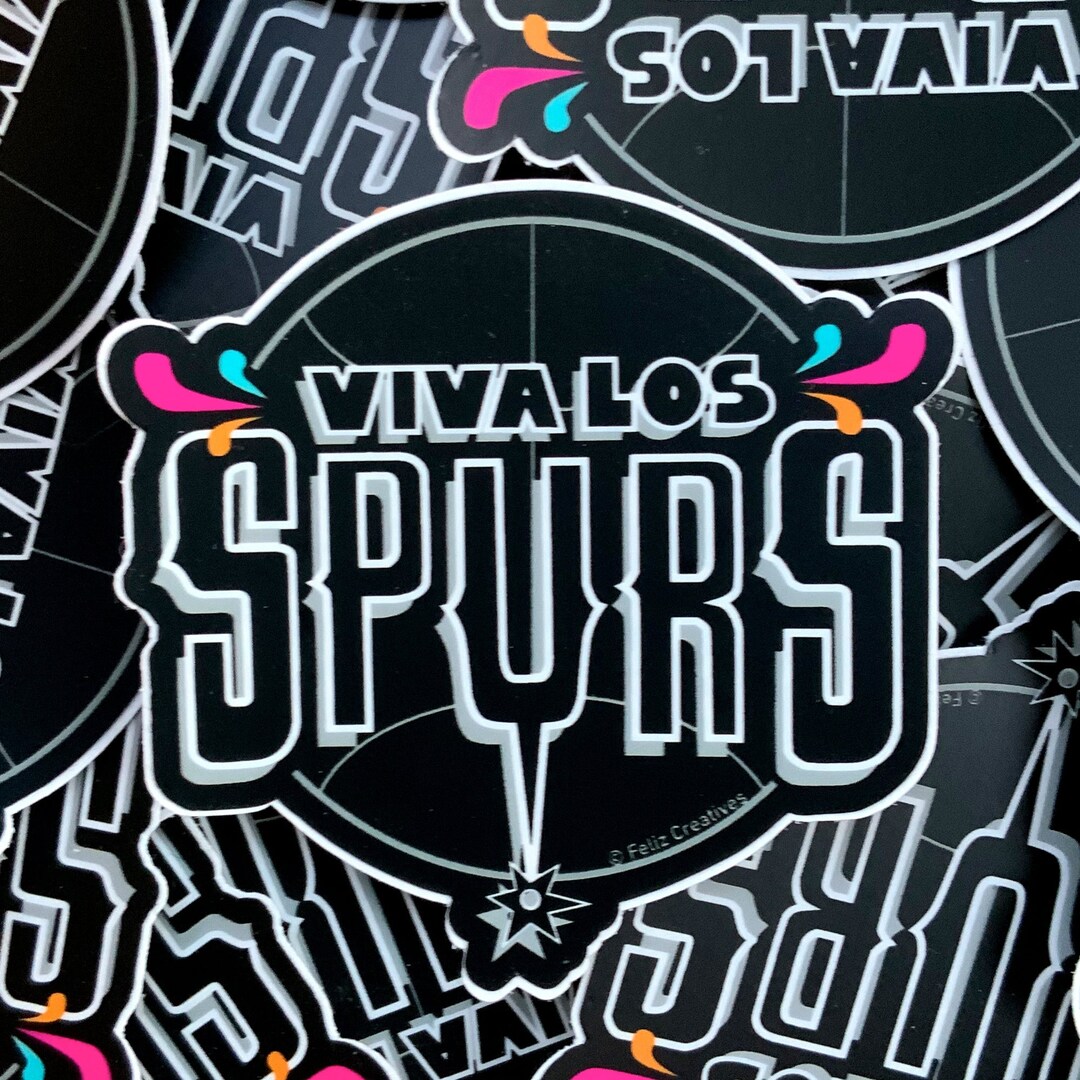 Viva Los Spurs Vinyl Sticker - Etsy