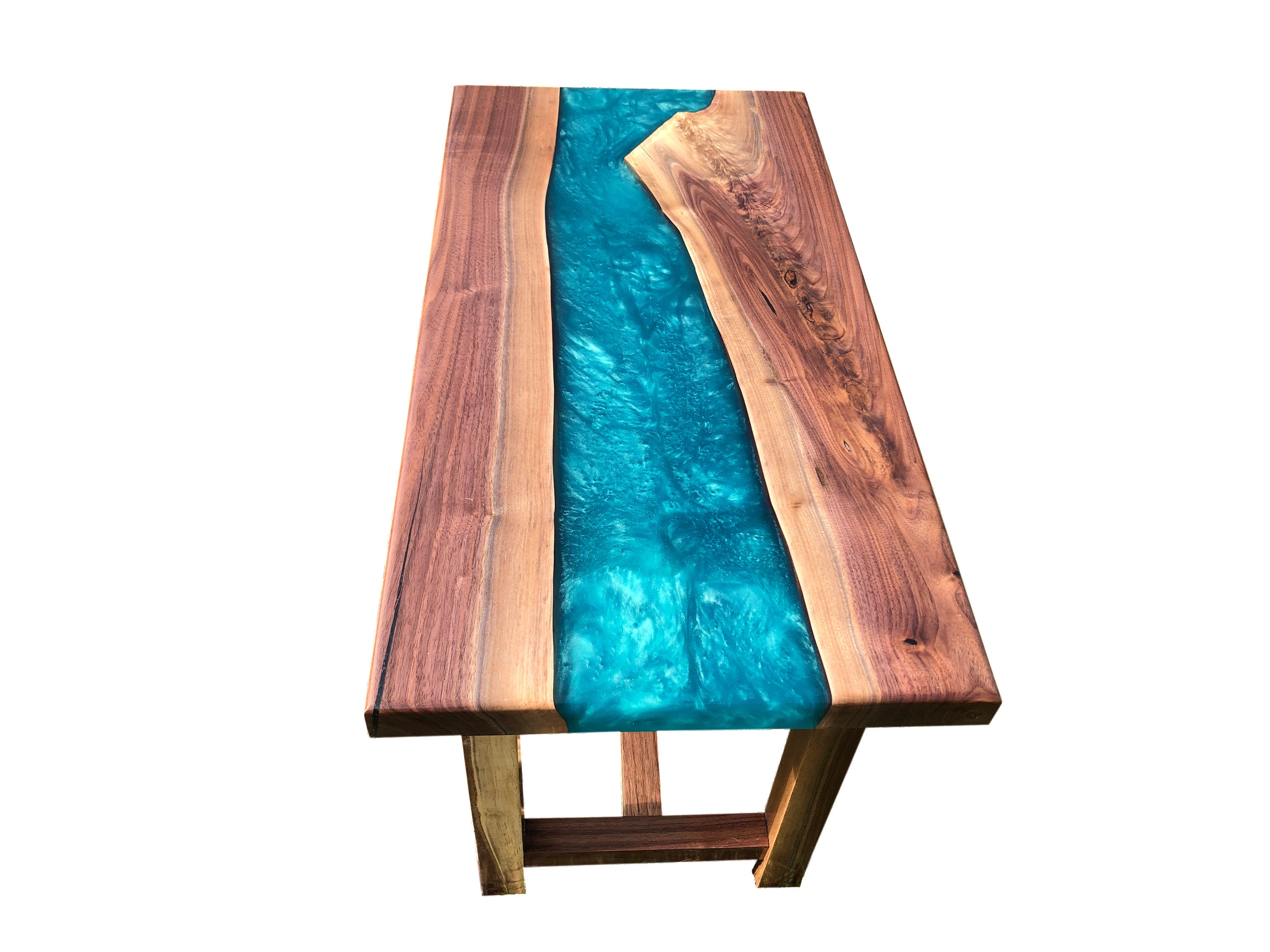 Walnut River Coffee Table - Etsy