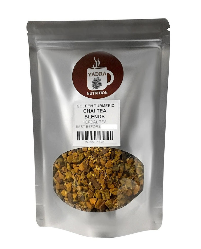 Turmeric Golden Chai Blend Turmeric Cinnamon Ginger - Etsy