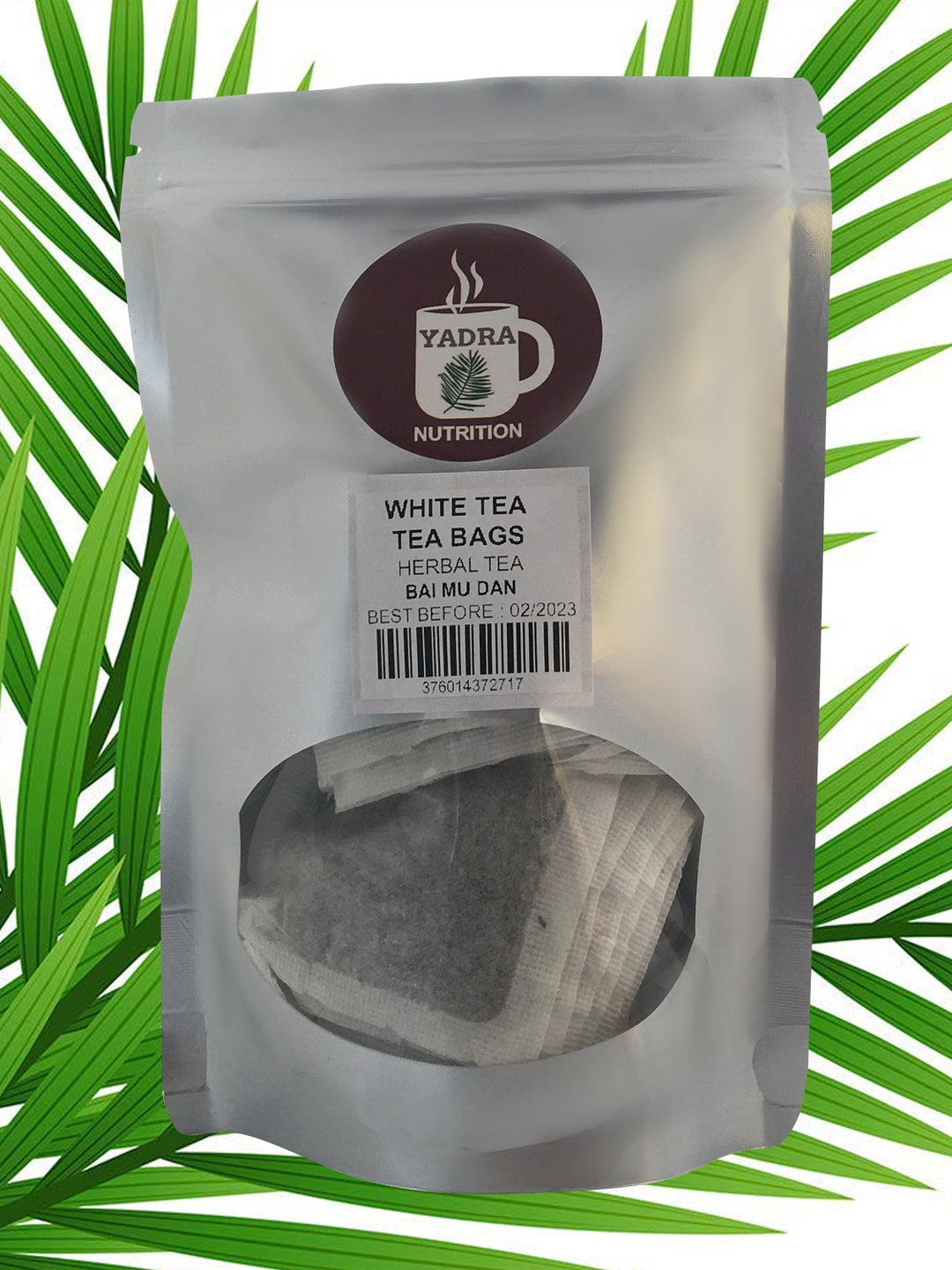 White Tea Bai Mu Dan Tea Bags Contains Caffeine - Etsy