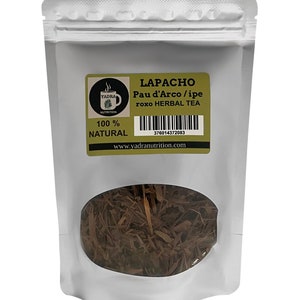 Lapacho Pau D'arco / Ipe Roxo C/s Herbal Tea Bark Tabebuia Impetiginosa ...