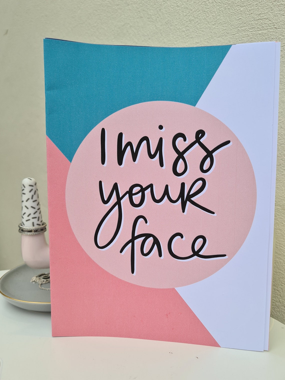 I Miss Your Face Card, Miss You Cards, Missing Someone, Thinking of You ...