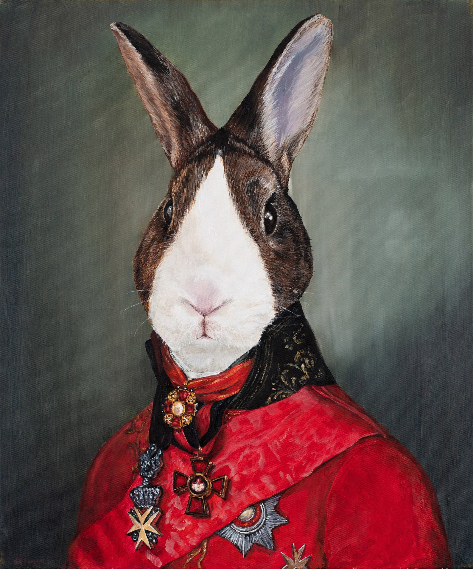 Baron Von Bunny 18x24 Limited Edition Autographed and Numbered Art ...