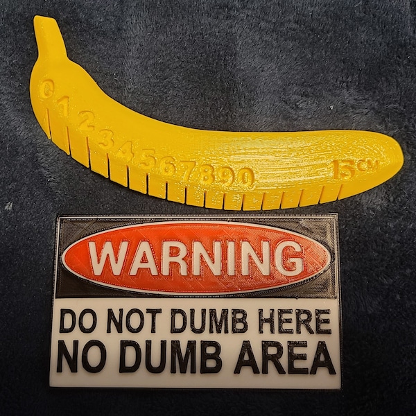 Warning Do Not Dumb Here No Dumb Area - Etsy