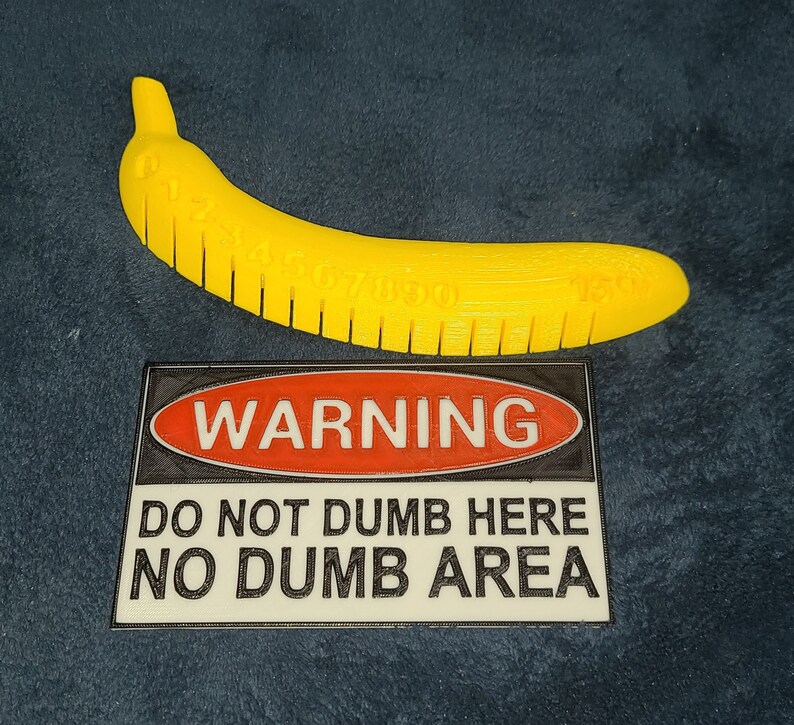 WARNING: DO NOT Dumb Area | Etsy