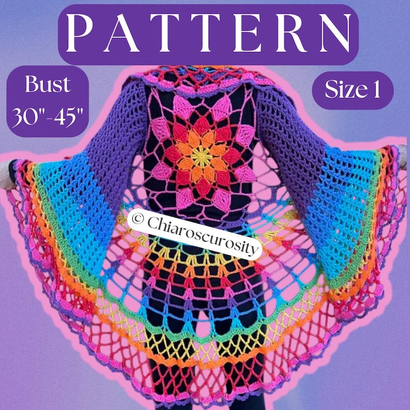 Crochet Mandala Pattern - Etsy
