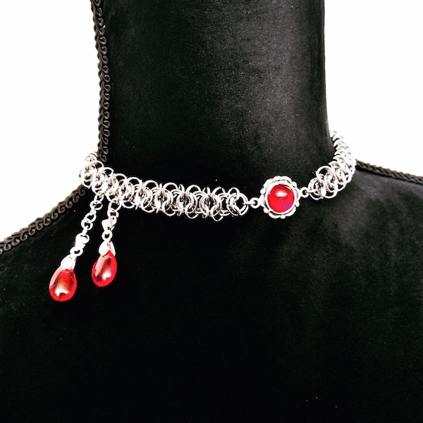Vampire Bite Choker - Etsy