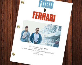 Ford V Ferrari Script - Etsy