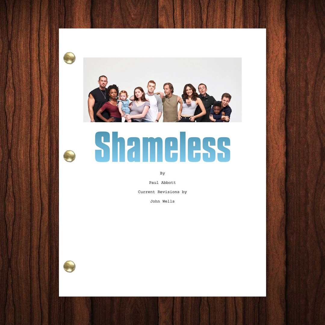 Shameless TV Show Script Pilot Episode Full Screenplay - Etsy