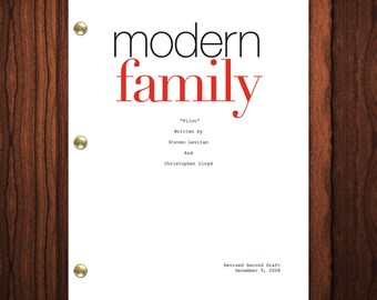 Modern Family Script | Etsy