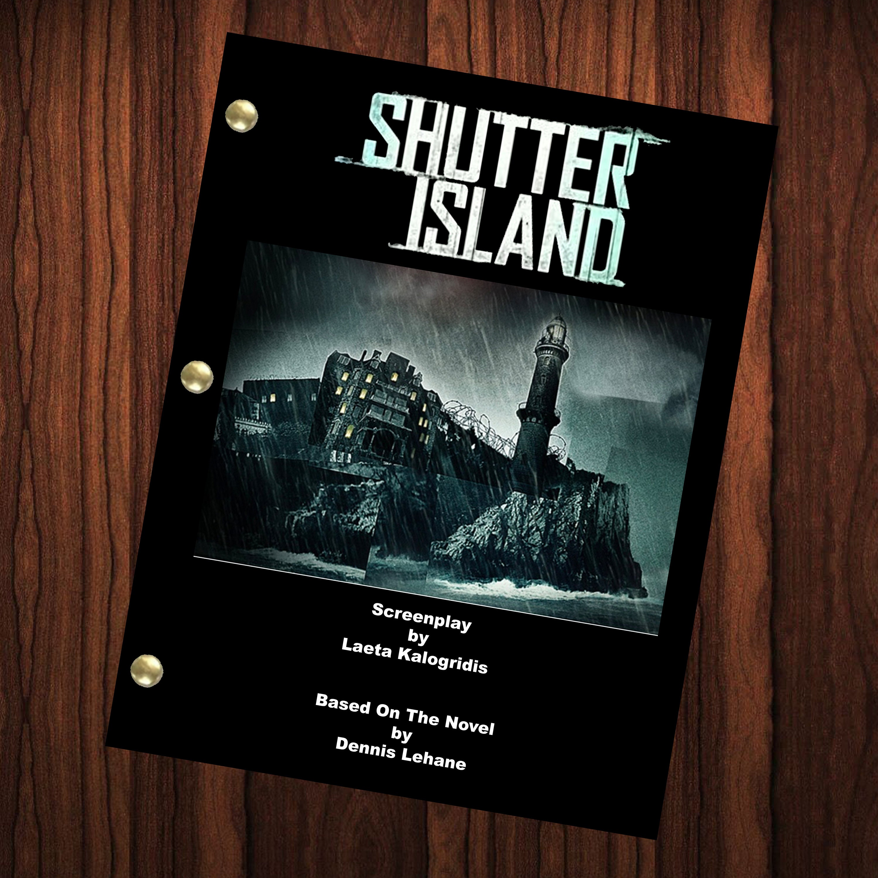 Shutter Island Movie Script Reprint Full Screenplay Full | Etsy
