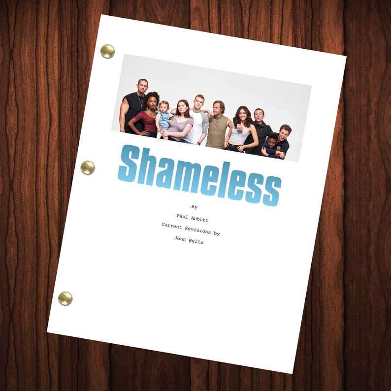 Shameless TV Show Script Pilot Episode Full Screenplay - Etsy