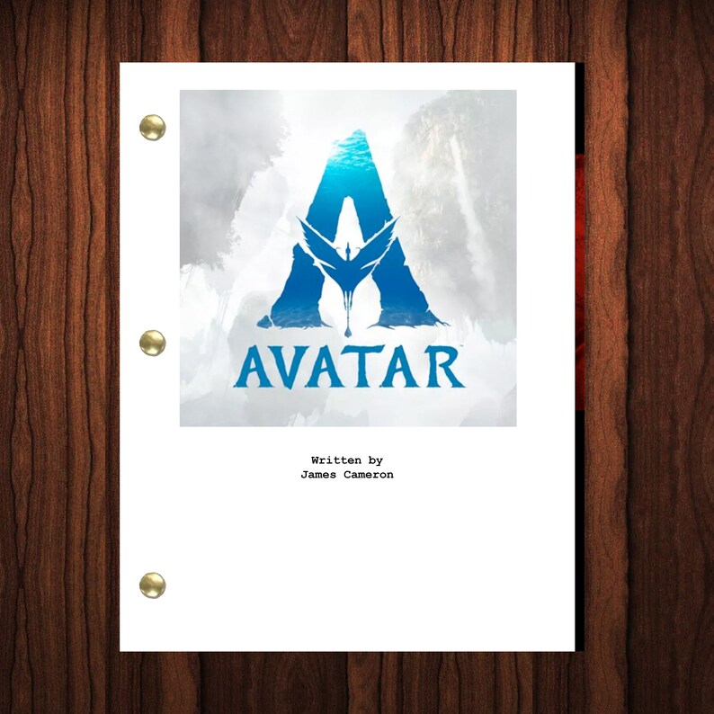 Avatar Movie Script Reprint Full Screenplay Full Script | Etsy