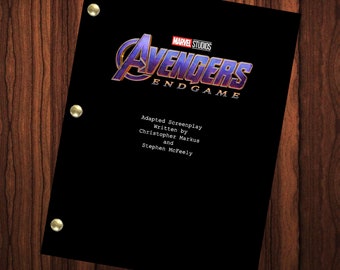 Avengers Infinity War Script - Etsy Australia