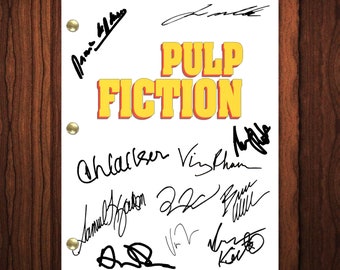 Pulp Fiction Script - Etsy