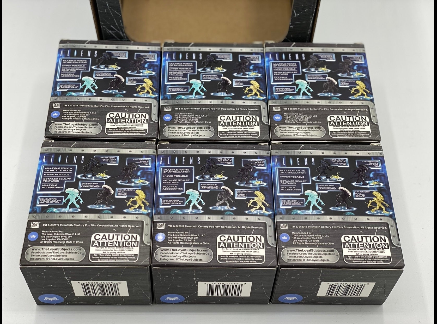 The Loyal Subjects Aliens Rare Chase Figures & Display Box - Etsy