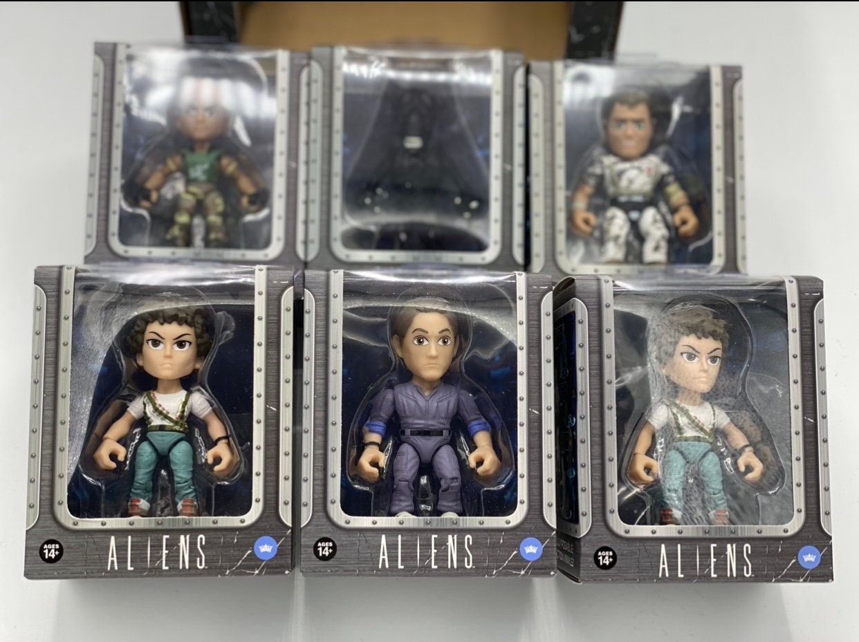 The Loyal Subjects Aliens Rare Chase Figures & Display Box - Etsy