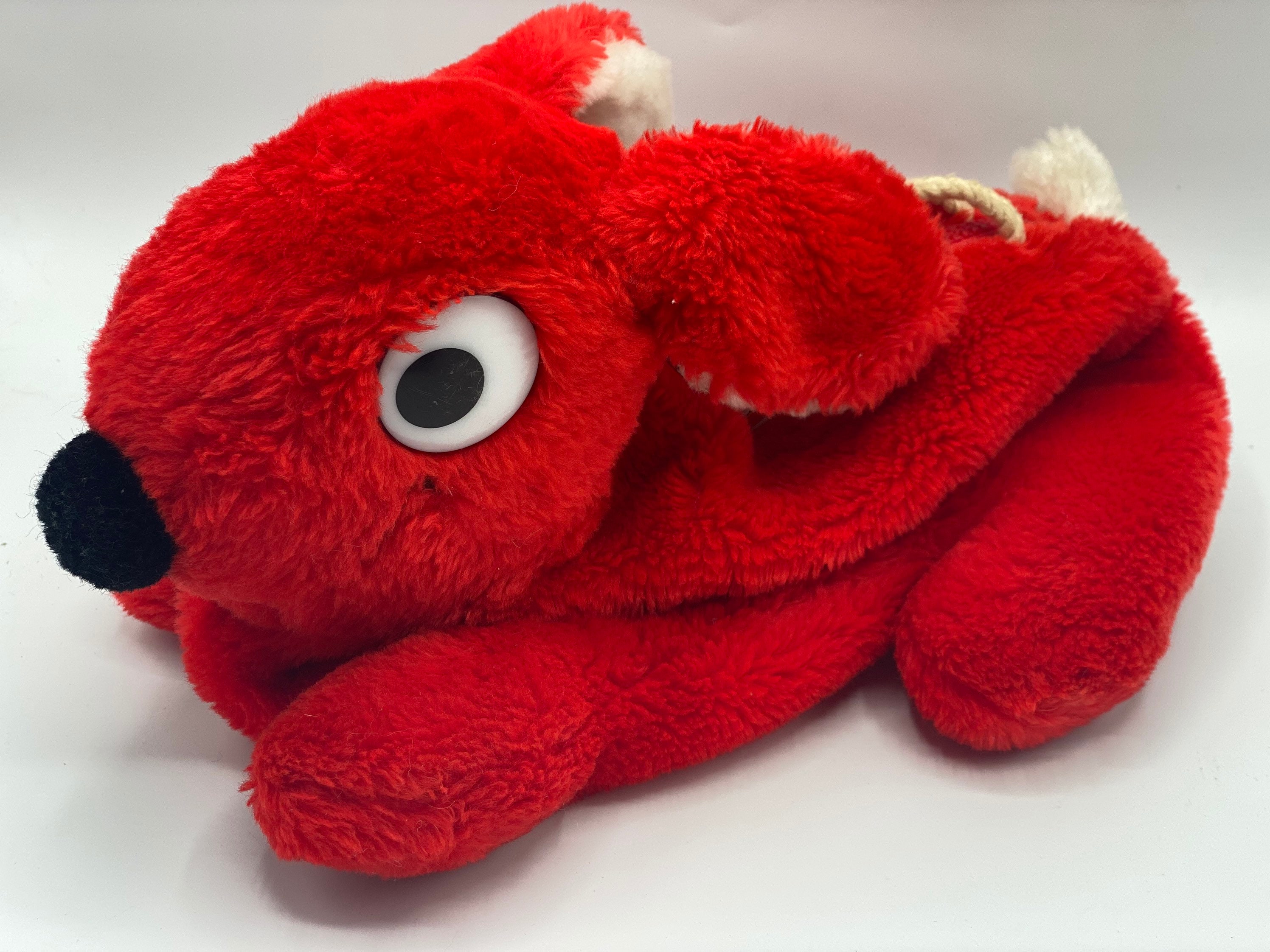 Vintage 1984 LEGO Duplo Red Rabbit Plush Zipper Carry/storage Bag - Etsy