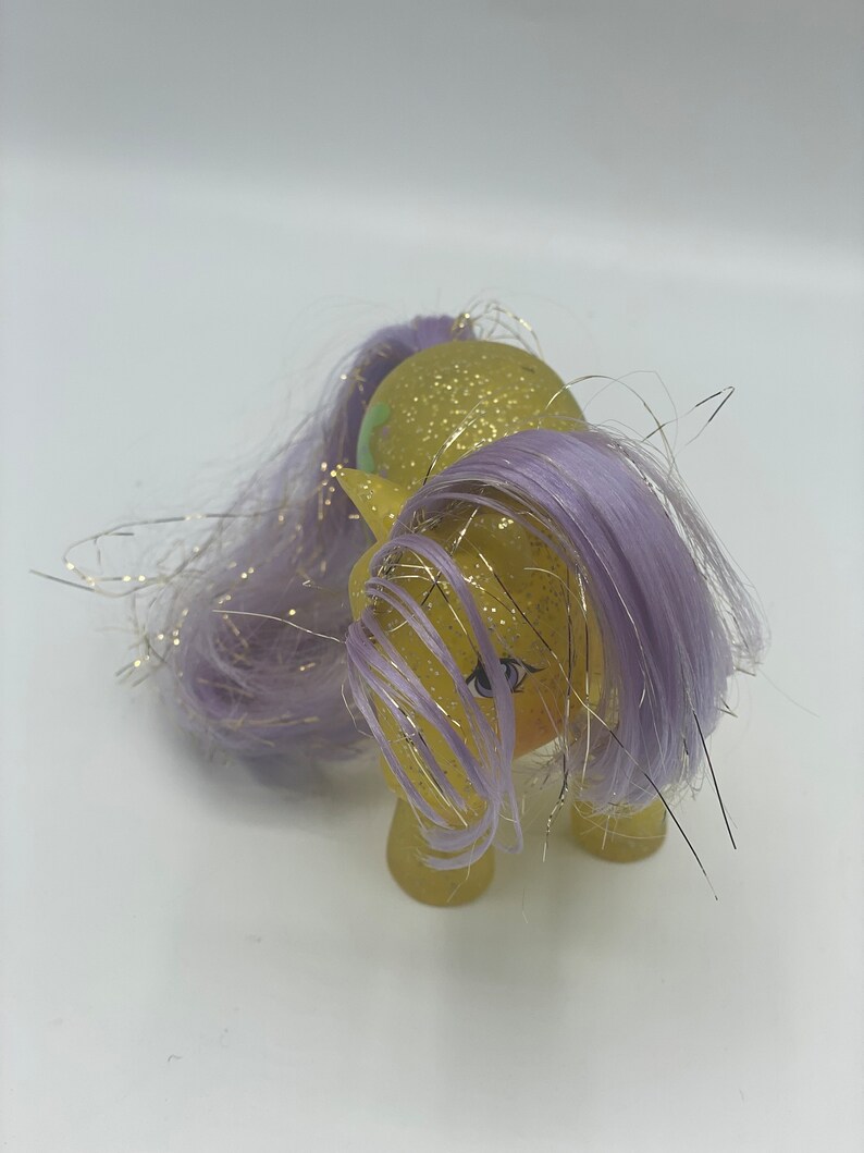 Vintage 1983 My Little Pony G1 napper Sparkle Pony - Etsy