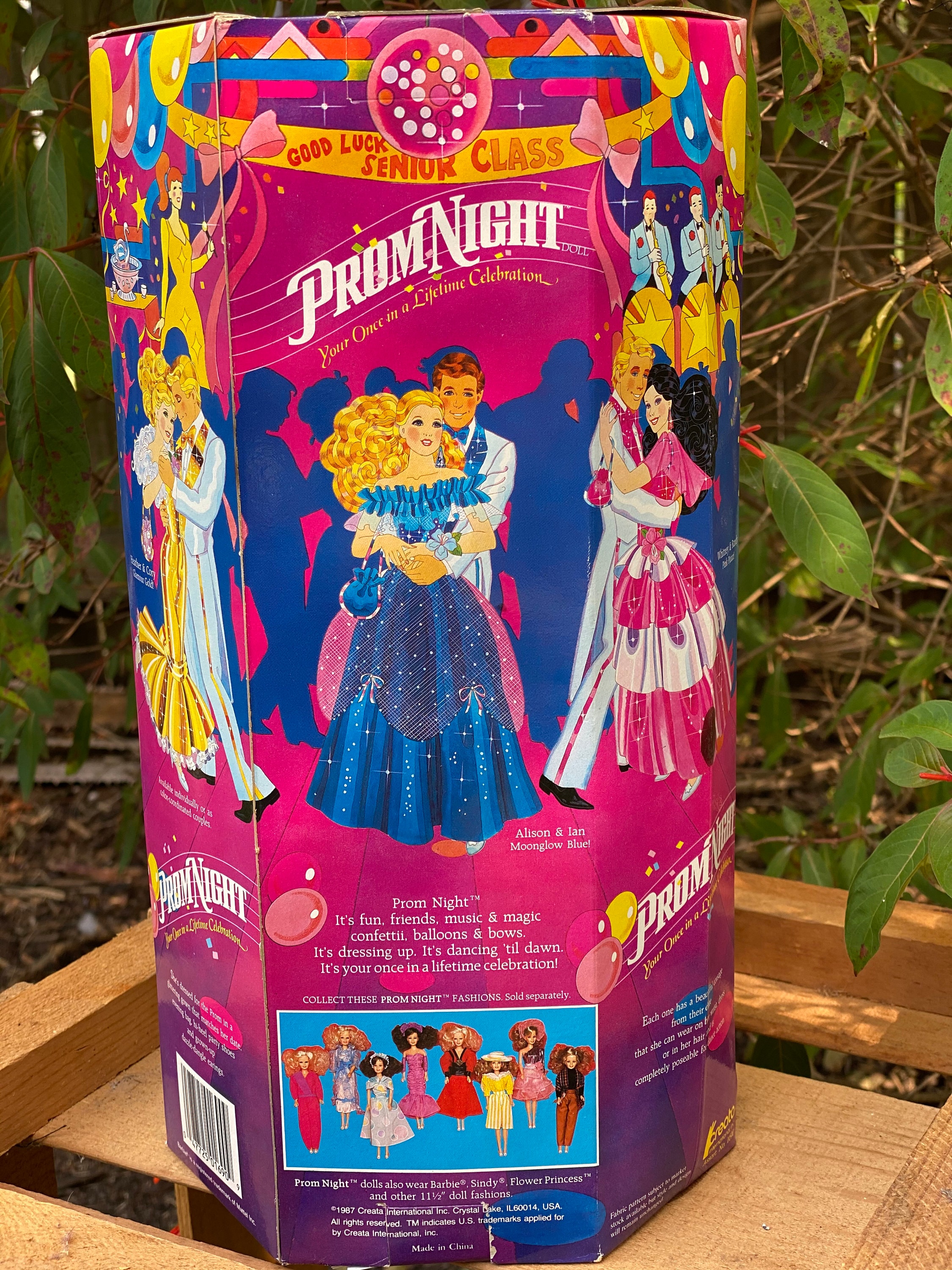 Vintage 1987 creata Prom Night-your Once in a Lifetime Celebration Doll ...