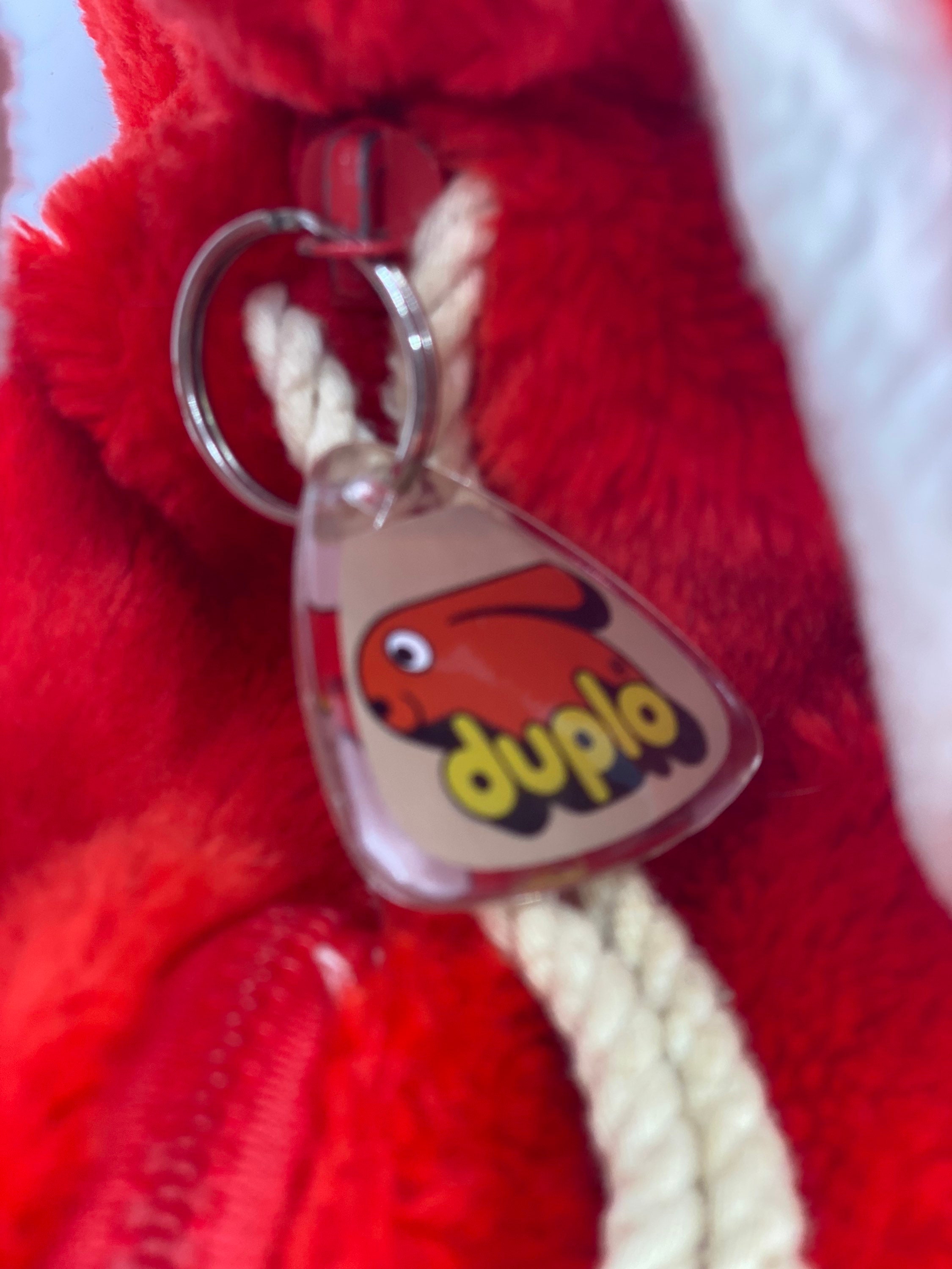 Vintage 1984 LEGO Duplo Red Rabbit Plush Zipper Carry/storage Bag - Etsy